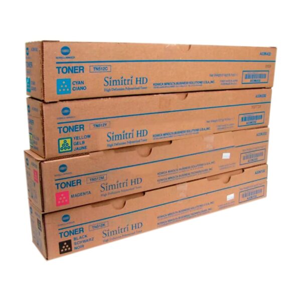 Tóner KONICA MINOLTA ORIGINAL Bizhub C454 KCMY - Drucker Tecnología