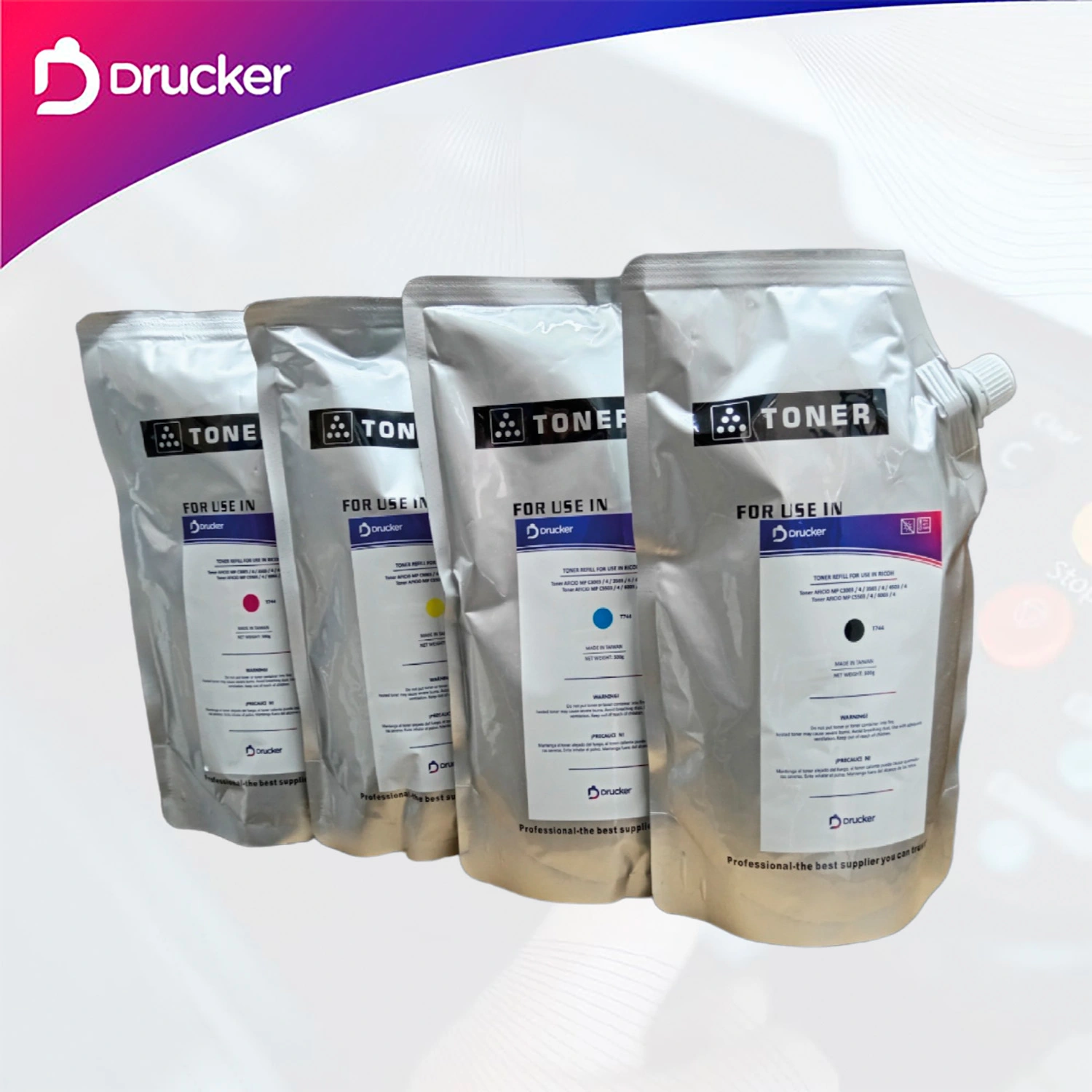 Toner Ricoh Color Recarga Mpc 500Grms